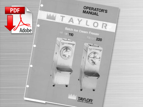 Taylor 110/220 - Machinery World
