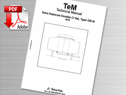 Tetra Damrow Double O Vat Technical Manual - Machinery World