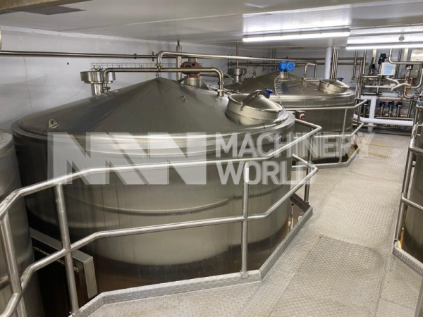 17,000 Ltr Tetra Pak Jacketed Tank with Paddle Mixer (1x Available In ...