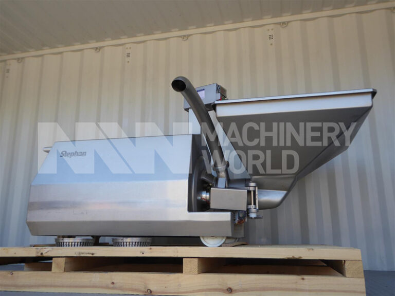 Used Stephan dairy processing machines - Machinery World