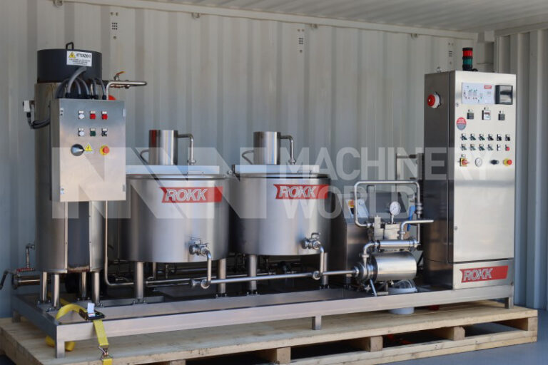 ROKK MP 150 Litre Ice Cream Batch Mix Plant - Machinery World