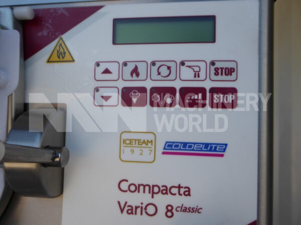 Coldelite Compacta Vario 8 Classic Ice Cream Machine (Ex-Demo ...
