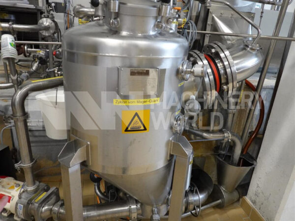 2,800 kg/Hr Alfa Laval MRKX 417 SGV 34C Quark Cheese Separator ...