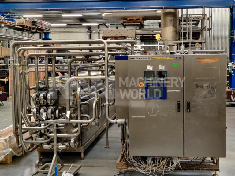 Tetra Pak VTIS Aseptic UHT Milk Process Plant - 10.000 L/h - Machinery ...