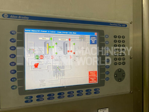 GEA Westfalia BUD2500 Continuous Butter Churn - 2500kg/h - Machinery World