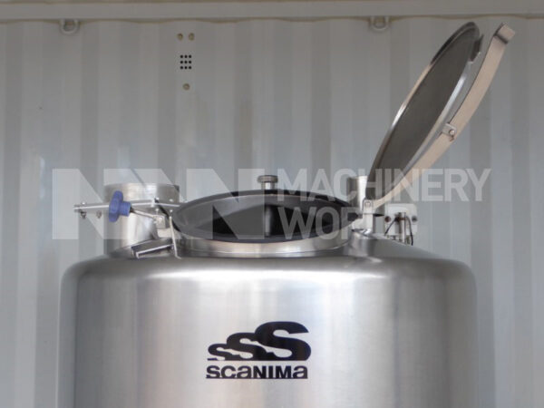 Scanima 1R2S-800 High Sheer Turbo Mixing Vessel - Machinery World