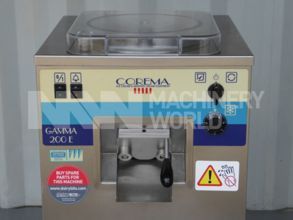 Corema Gamma 200E Ice Cream Vertical Batch Freezer - Machinery World