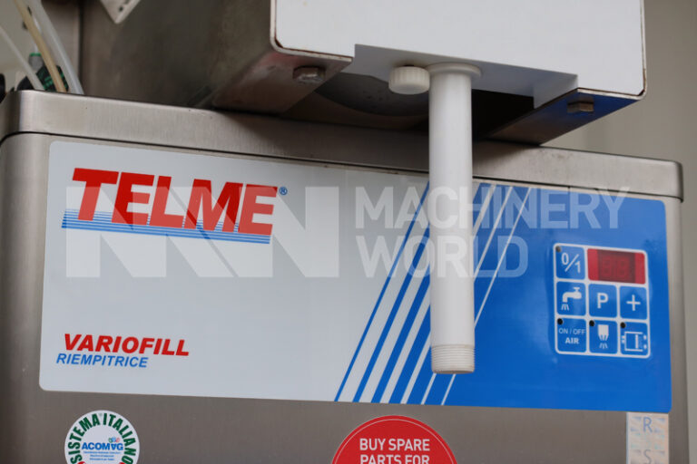 Telme Variofill Artisanal Ice Cream Pot Filling Machine - Machinery World