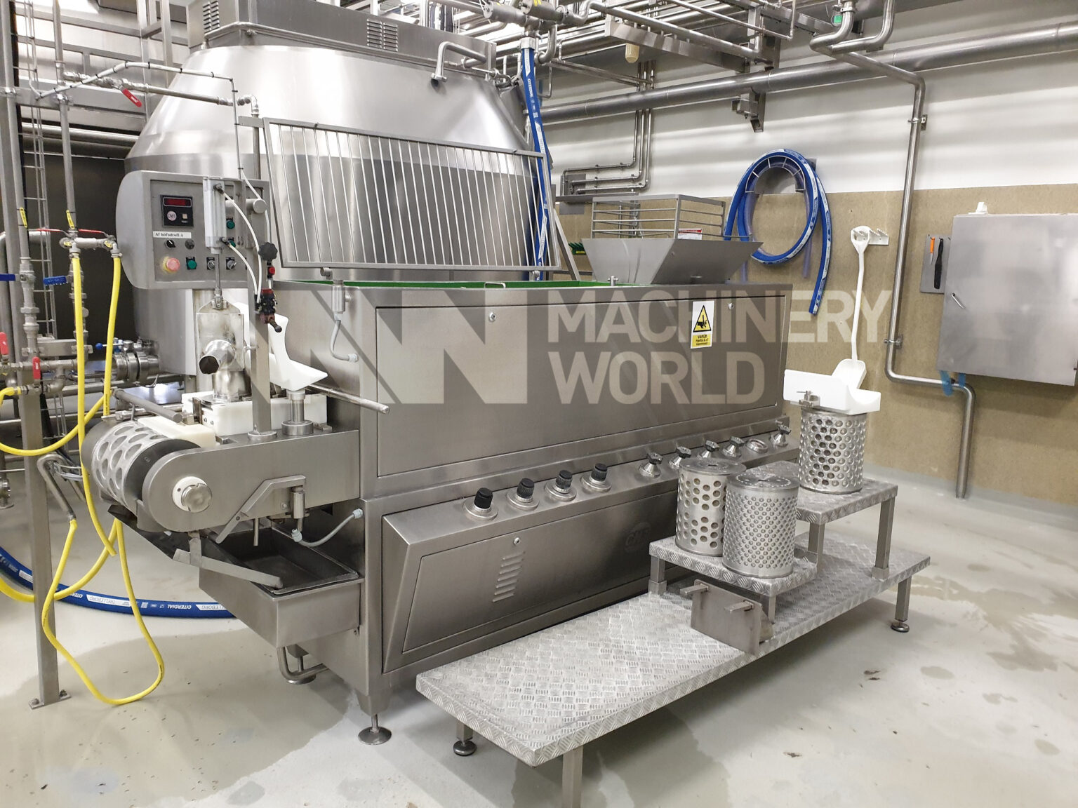 CMT Combi M700 Mozzarella Stretching and Moulding Machine - 500 to ...