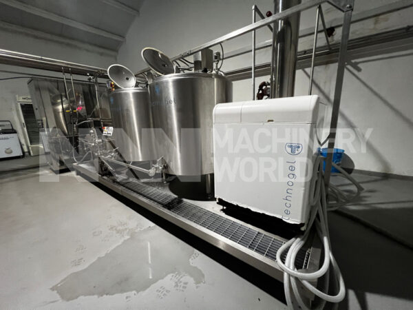 Complete Technogel 600 LPH Ice Cream Factory - Incl Mix plant, Ageing ...