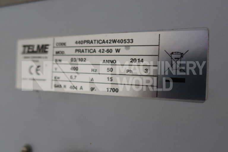 Telme Pratica 42-60 Ice Cream Batch Freezer (Year 2014) - Machinery World