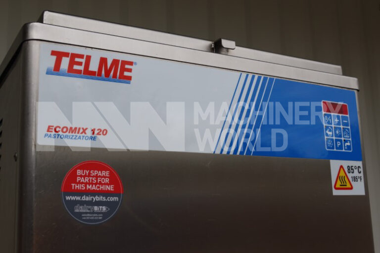 Telme Ecomix 120 Ice Cream Batch Pasteuriser - Machinery World