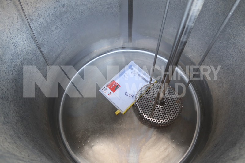 600 Ltr ROKK Jacketed Pasteurisation Tank with High Speed Mixer (2012 ...