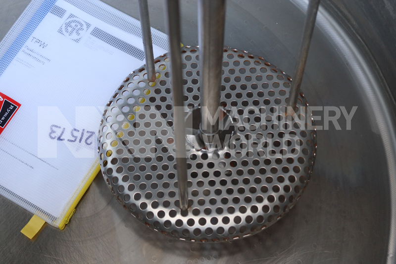 600 Ltr ROKK Jacketed Pasteurisation Tank with High Speed Mixer (2012 ...