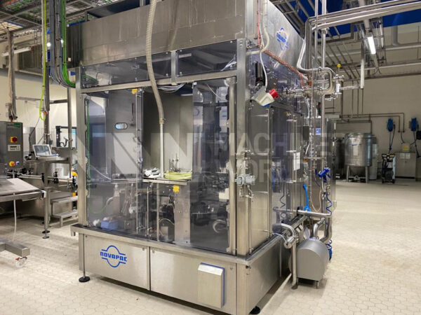 Novapac Novacup RS200-2 Ultra Clean Piston Pot Filler with Torq Capper ...