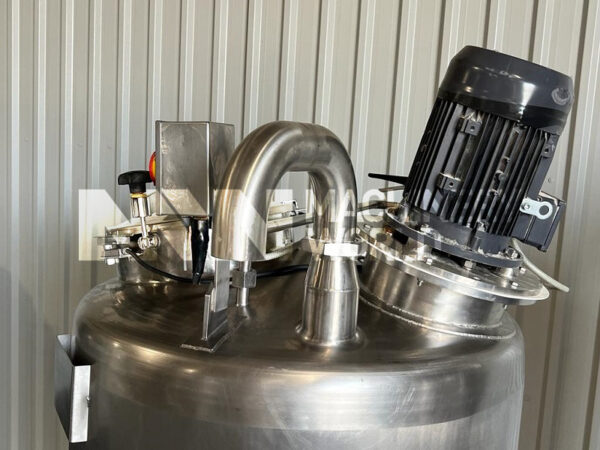 750 Litres APV Stainless Steel Mixing Tank with 7.5kw High Shear Mixer ...