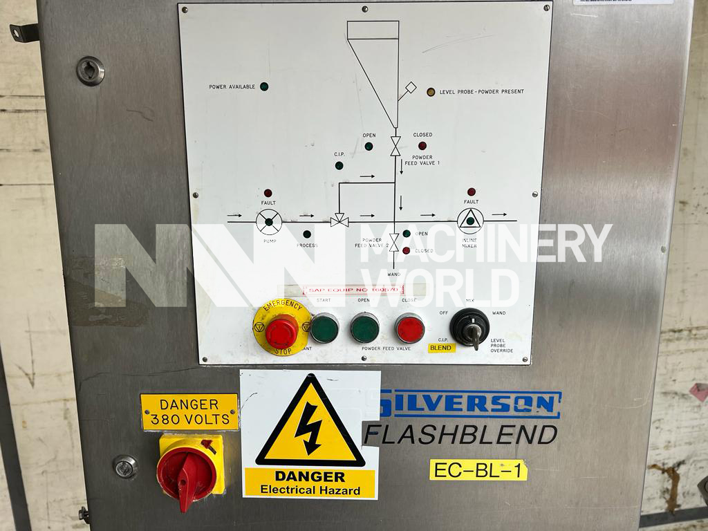 15,000kg per Hour Silverson FLB60 Flashblend Powder-Liquid-Liquid ...