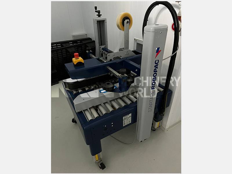 Robopac Startape 50M Case Taper (2014) with Robopac Starbox 50.1 Semi ...