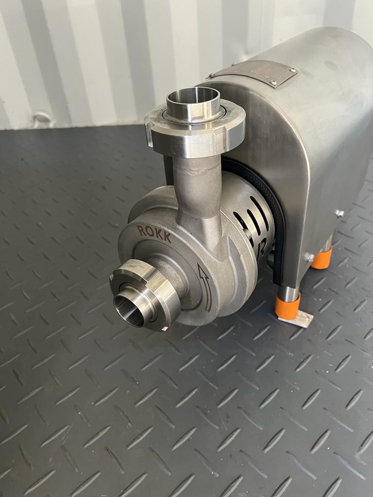 1.5kw & 10,000 LPH ROKK Processing HCP3 Hygienic Centrifugal Pump ...