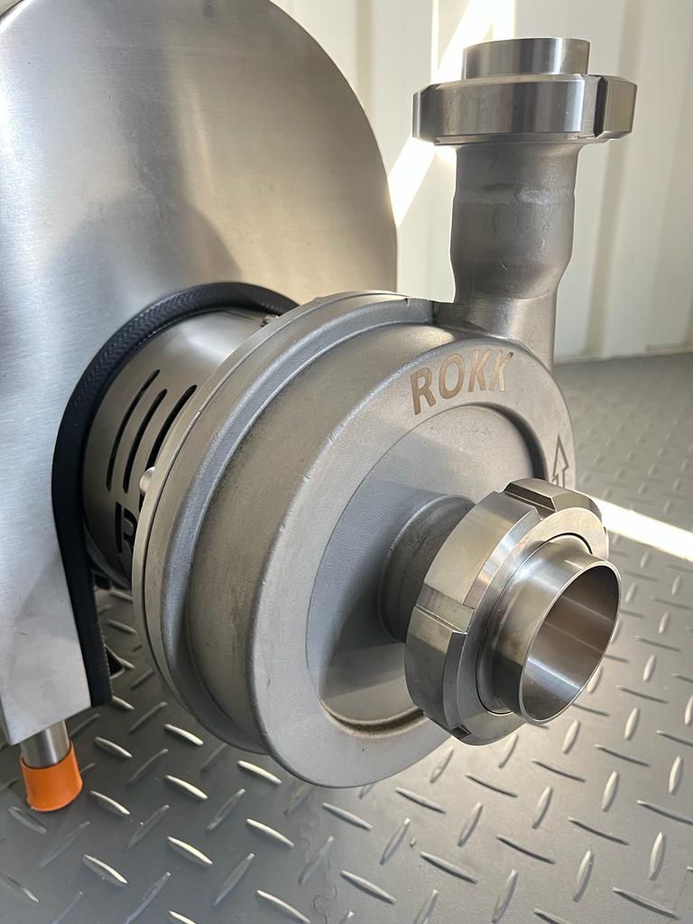 5.5kw & 40,000 LPH ROKK Processing HCP5 Hygienic Centrifugal Pump ...