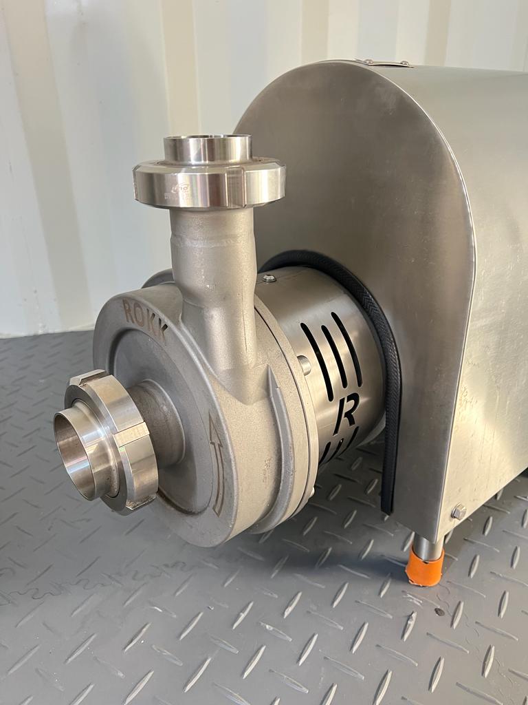 5.5kw & 40,000 LPH ROKK Processing HCP5 Hygienic Centrifugal Pump ...