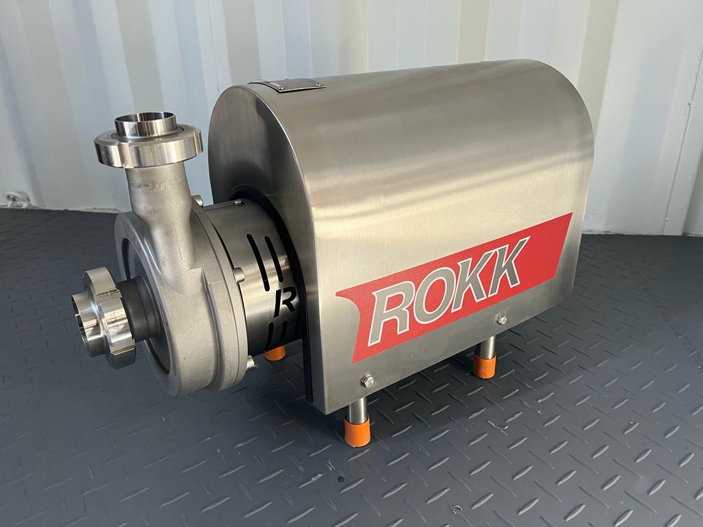 7.5kw & 40,000 LPH ROKK Processing HCP5 Hygienic Centrifugal Pump ...