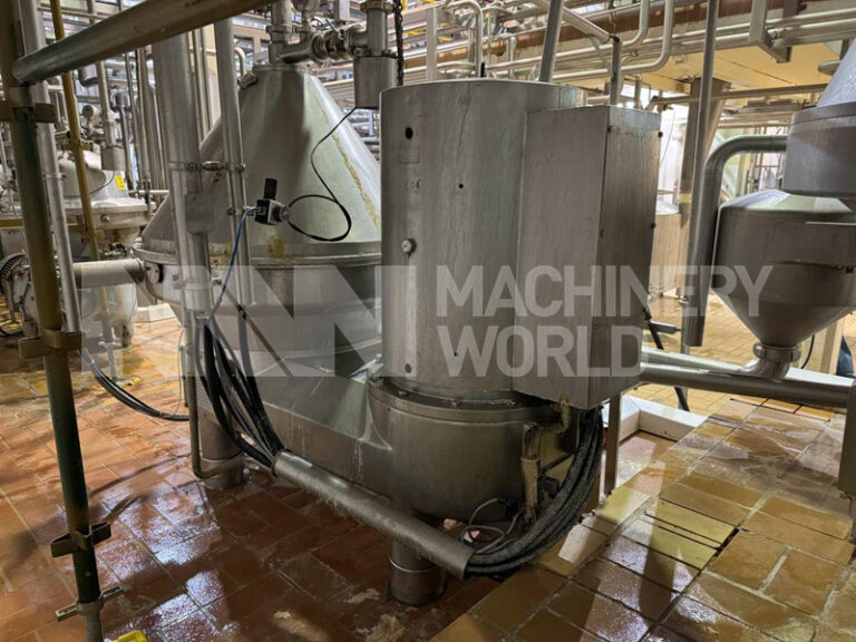 55,000 LPH GEA Westfalia MSD 300-96-777 Whey Clarifier - Machinery World