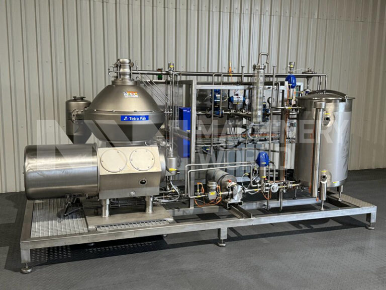 1,000 LPH Tetra Pak H10 Cream Concentrator Separator Skid Module (Year ...