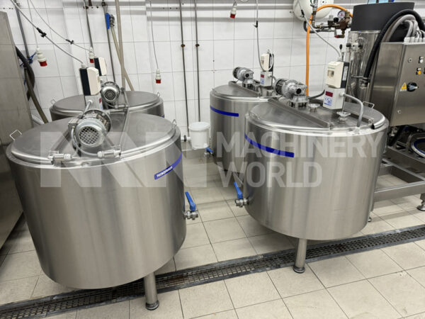 Complete Tecnofreeze Ice Cream Factory, 400-1200 Litres/Hour (Year 2018 ...