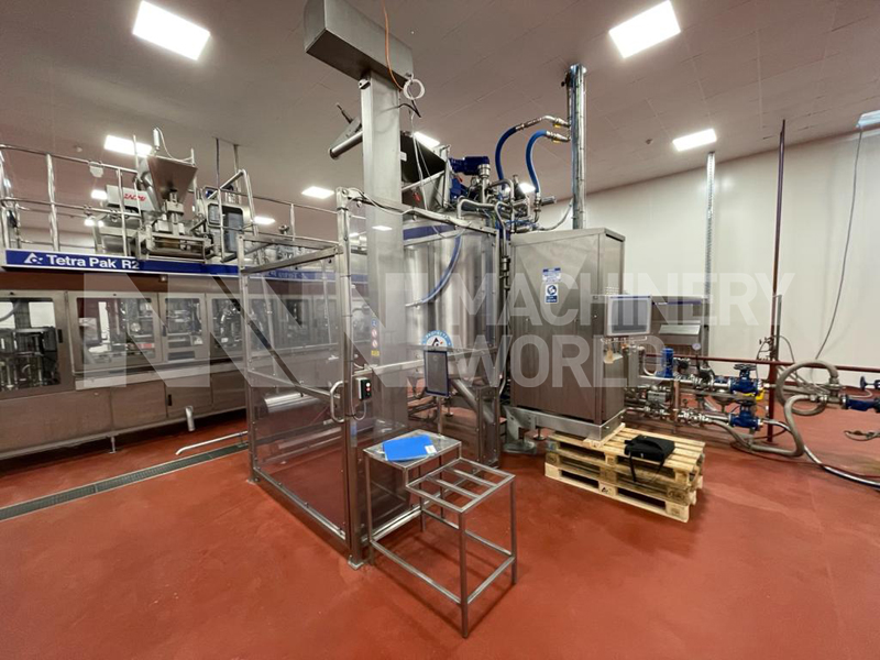 2,500 Ltr Tetra Pak Tetra Scanima B400-2500VAA Jacketed Vacuum ...