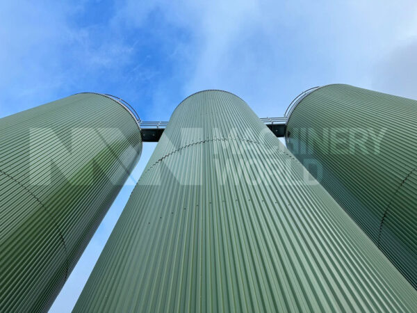 200,000 Ltr Gpi 316 Grade Stainless Steel Insulated & Clad Silo with ...