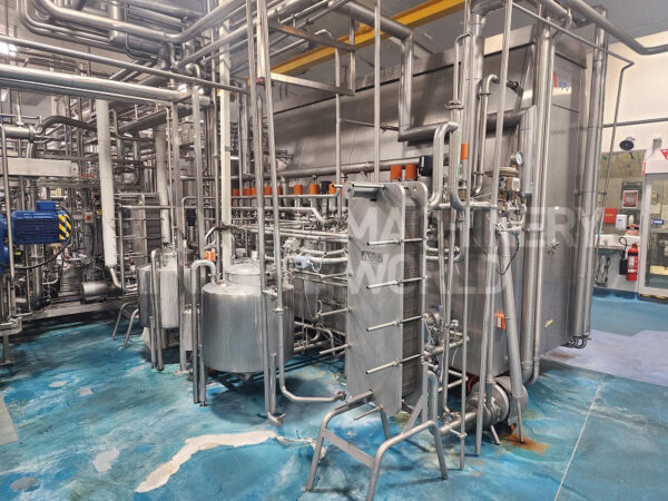 5,000kg per hour APV Pasilac HCT2 Continuous Butter Churn with Pattyn ...