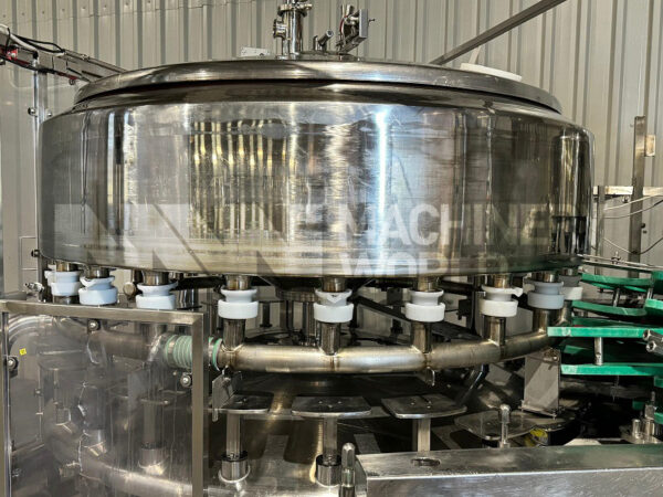 Fogg 24-Head Filler with 9-Head Integrated Capper Milk Filling Machine ...