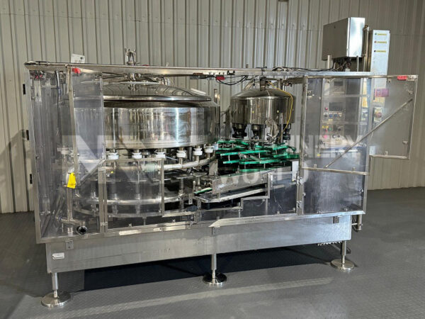 Fogg 24-Head Filler with 9-Head Integrated Capper Milk Filling Machine ...