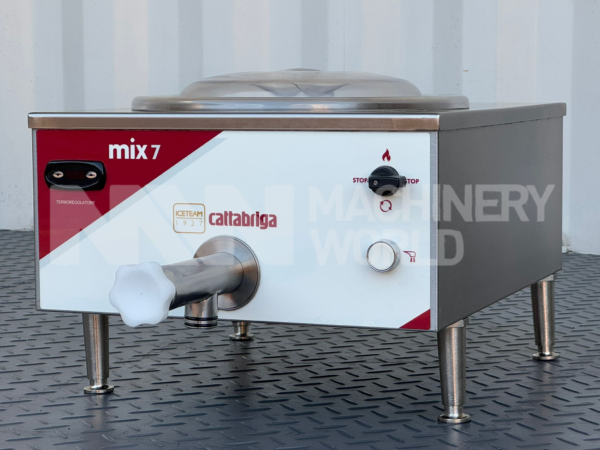Cattabriga Mix 7 Ice Cream Batch Pasteuriser (Year 2018) - Machinery World