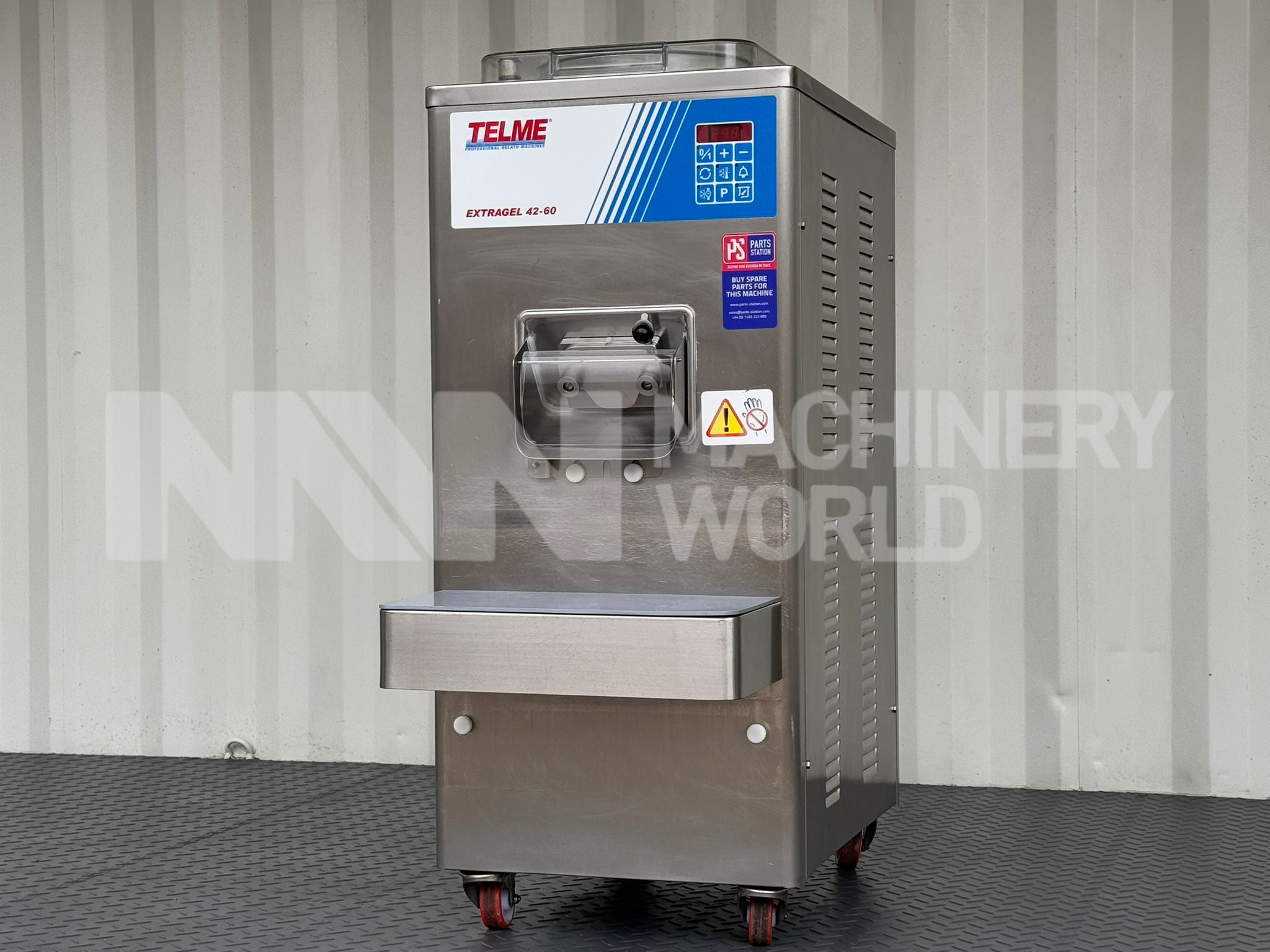 Telme Pratica 30-90 Ice Cream Batch Freezer - Machinery World