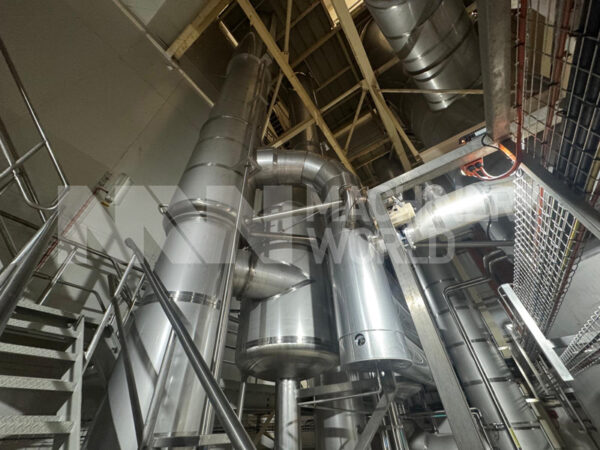 GEA MVR Evaporator with TVR Finisher & Niro MSD 800 Spray Dryer Plant ...