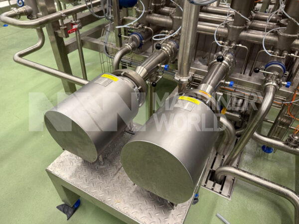 Tetra Pak 4-Tank (10,180 Ltr each) 3-Channel Automatic CIP System (Year ...