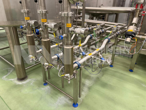 Tetra Pak 4-Tank (10,180 Ltr each) 3-Channel Automatic CIP System (Year ...