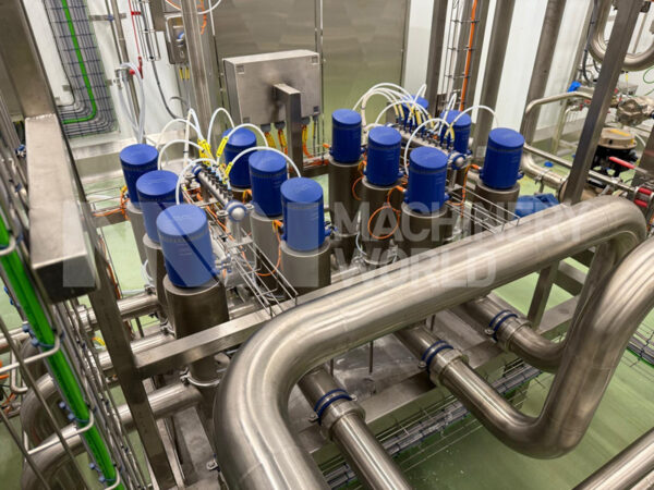 Tetra Pak 4-Tank (10,180 Ltr each) 3-Channel Automatic CIP System (Year ...