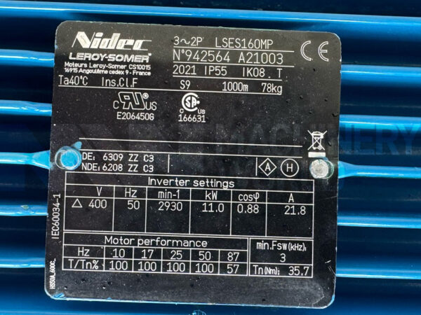 11kw Silverson FMX50 Flashmix Powder-Liquid Inline High Shear Mixer ...