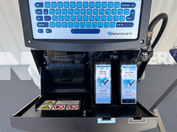 Videojet 1220 Continuous Ink Jet Coder with Out Feed Conveyor ...