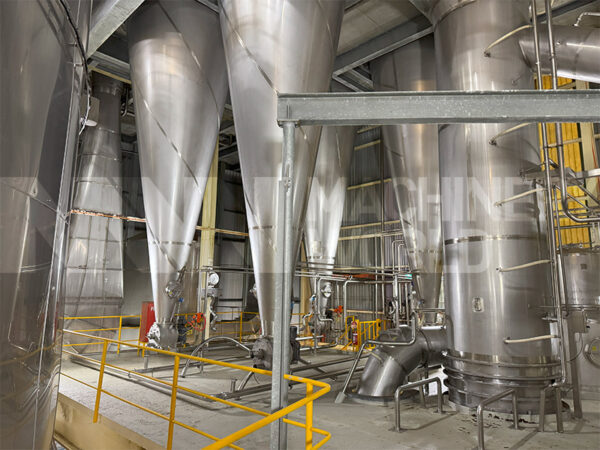 73,967kg per hour (76,176 LPH) APV Anhydro MVR Evaporator with TVR ...