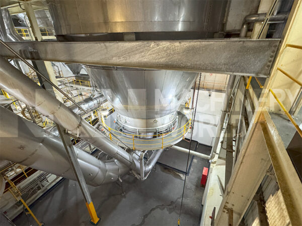 73,967kg per hour (76,176 LPH) APV Anhydro MVR Evaporator with TVR ...