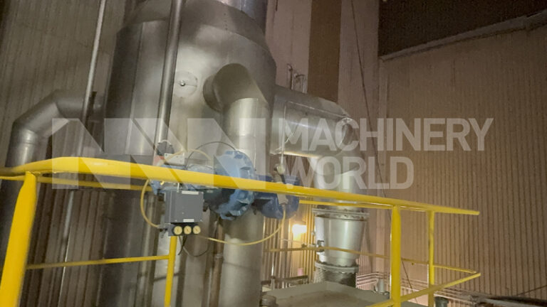 29,084kg per hour (29,956 LPH) Stork 4-Effect MVR Evaporator Concentrator Plant - Machinery World