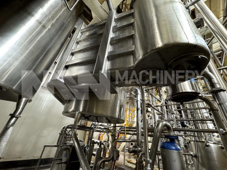 18,200kg per hour (18,744 LPH) Wiegand 3-Effect TVR Evaporator Concentrator Plant with Finisher ...